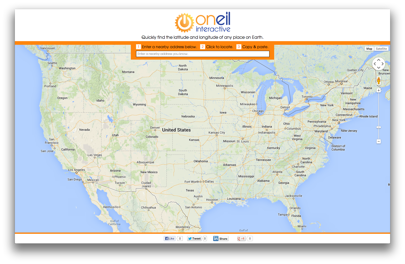 Find A Location Using Latitude And Longitude Gambaran